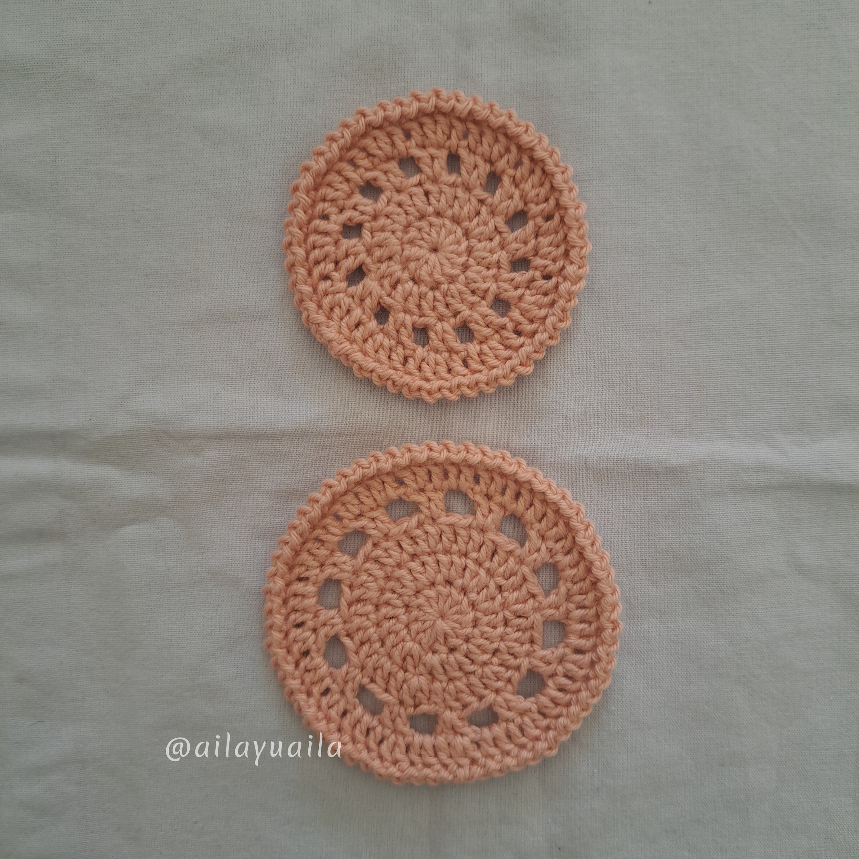 The Coaster Crochet Pattern, the Coaster PDF Pattern, Cup Coaster ...