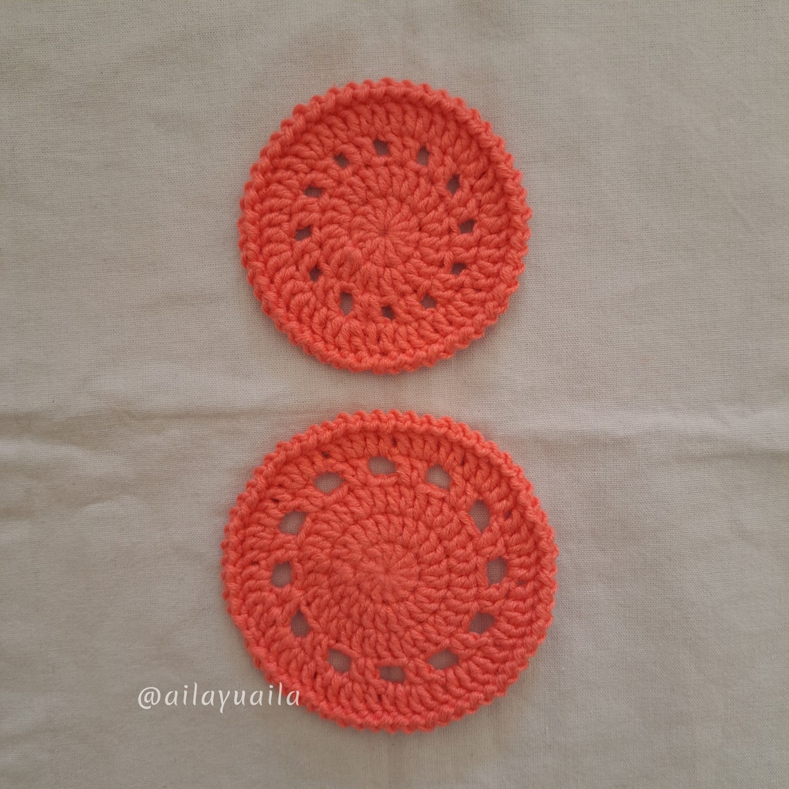 The Coaster Crochet Pattern, the Coaster PDF Pattern, Cup Coaster ...
