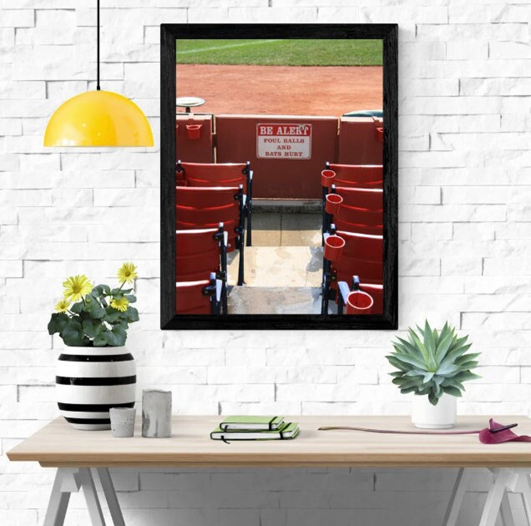 Fenway Park Foul Ball Sign Digital Photo Boston Red Sox Printable ...