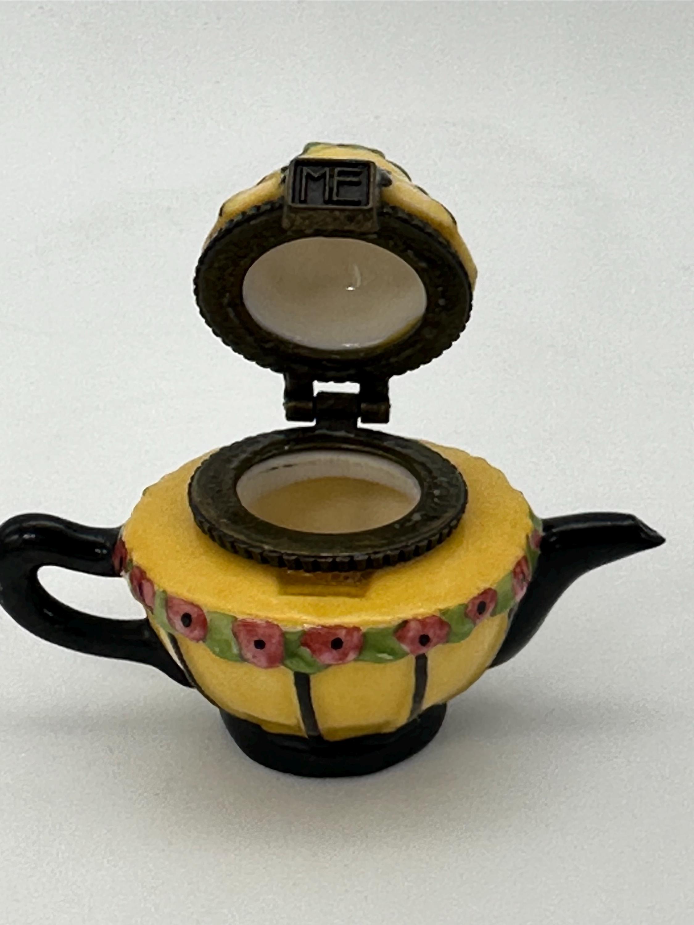 Mary Engelbreit Teapot Trinket Box by Enesco Christmas Stocking Stuffer ...