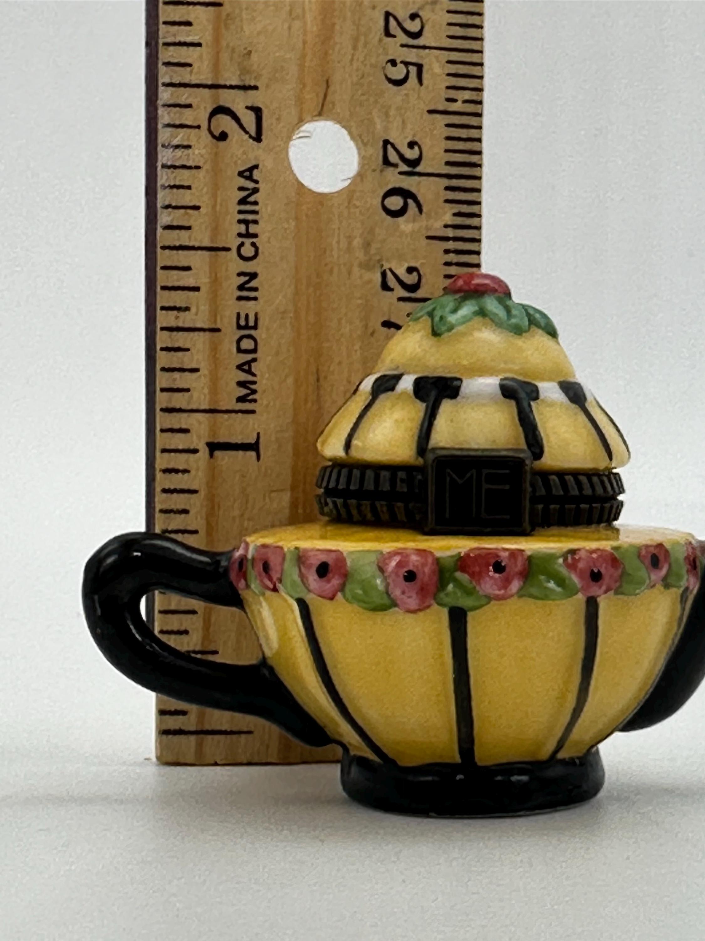 Mary Engelbreit Teapot Trinket Box by Enesco Christmas Stocking Stuffer ...