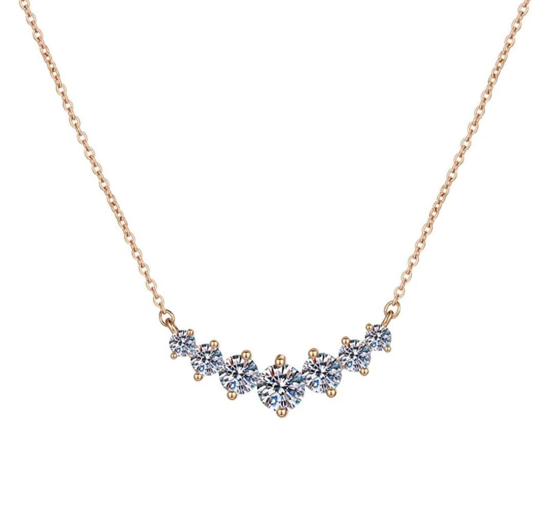 Super Sparkling Smily Face Necklace, Dangling Necklace, Sparkling ...