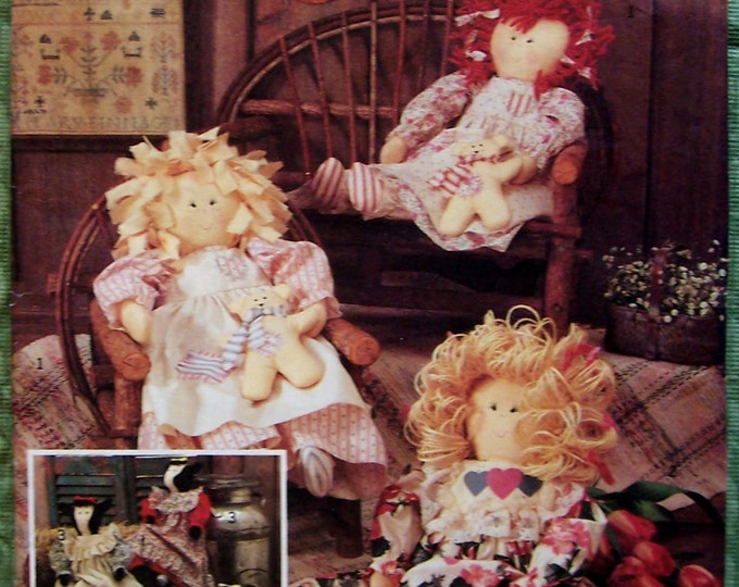 Simplicity Crafts Pattern 9798 Stuffed Doll and Cow-doll With Clothes ...