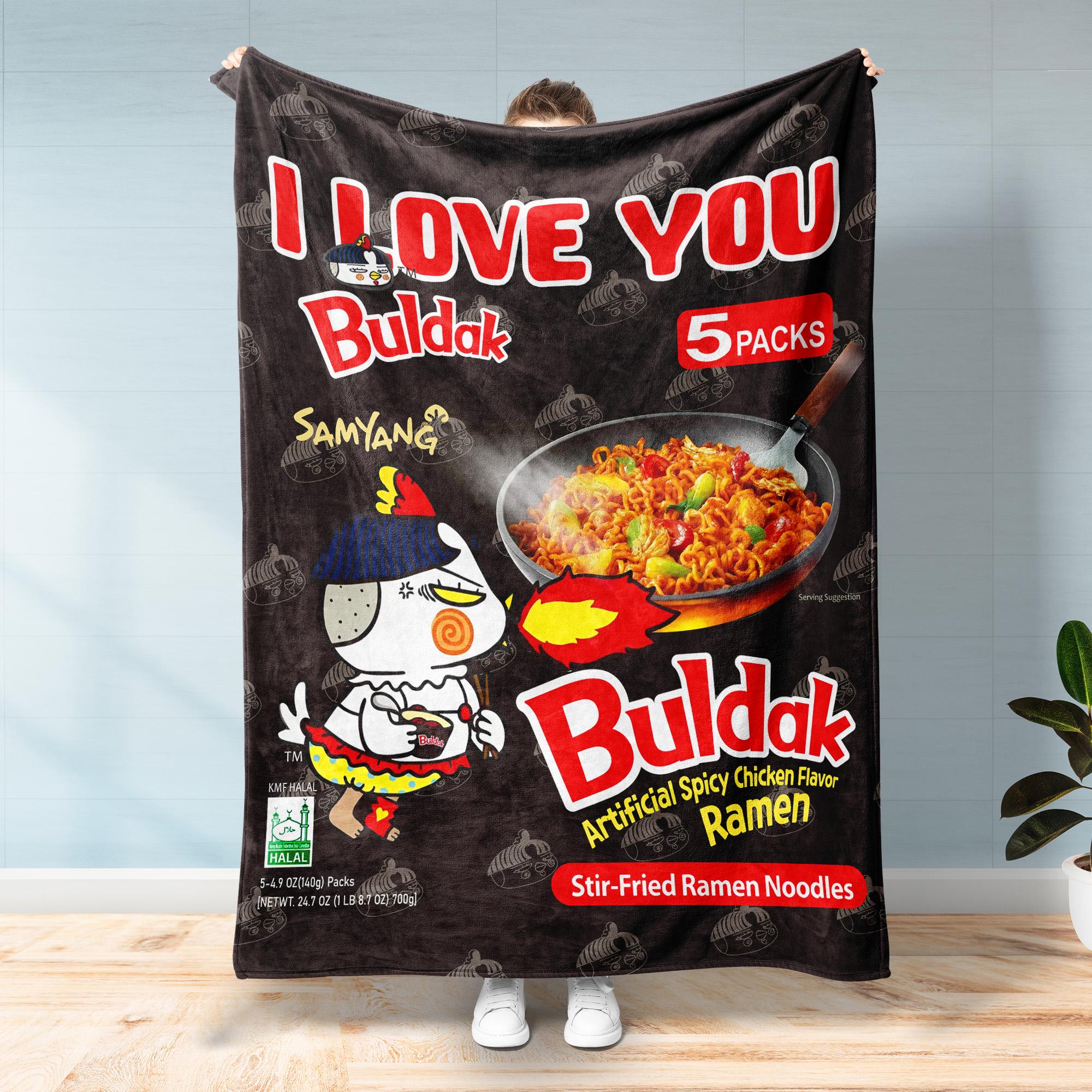 PERSONALIZED Ramen Samyang Blanket - Custom Name Samyang Foods Blanket ...