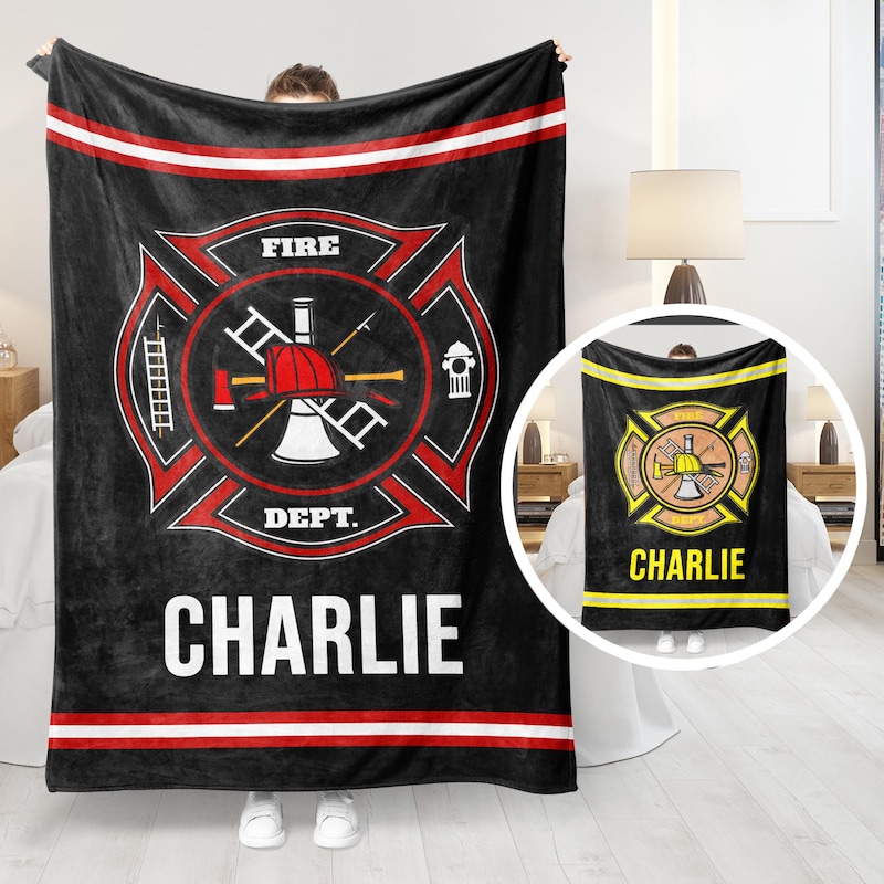 Fireman Blanket - Etsy