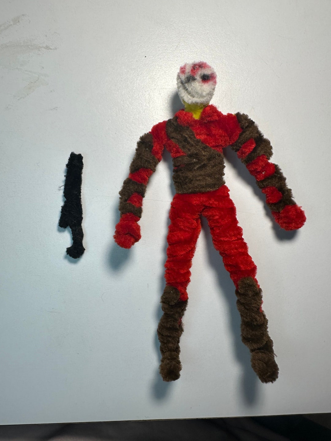 Red Ninja Naruto Inspired Pipe Cleaner Figure - Etsy