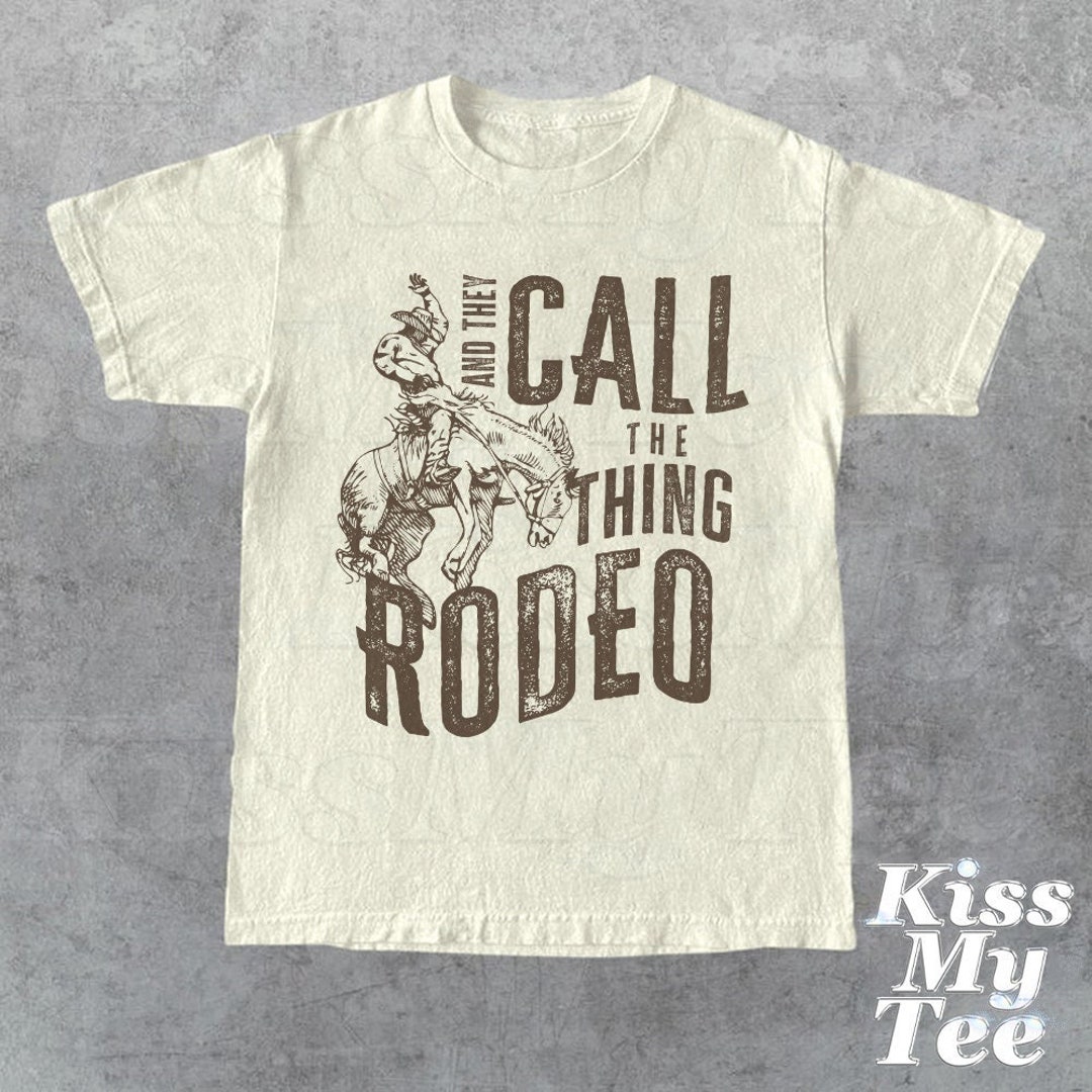 Vintage Western Cowboy T-shirt, Retro Rodeo Shirt, Western Graphic Tee ...