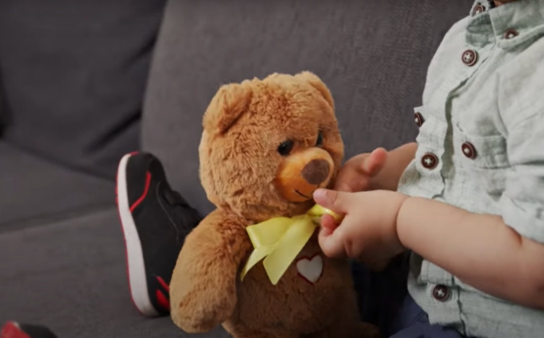 Plush Singing Children's Teddy Bear Baby Shower Gift Cuddly Toy Girls ...