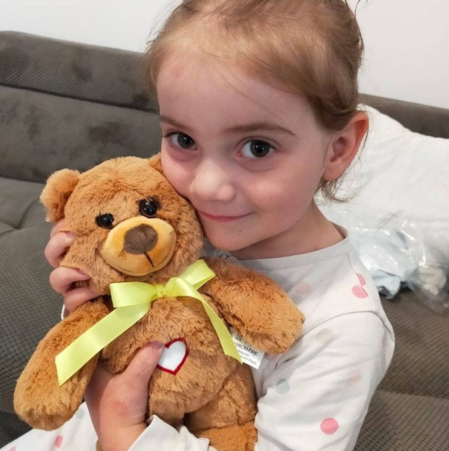 Plush Singing Children's Teddy Bear Baby Shower Gift Cuddly Toy Girls ...