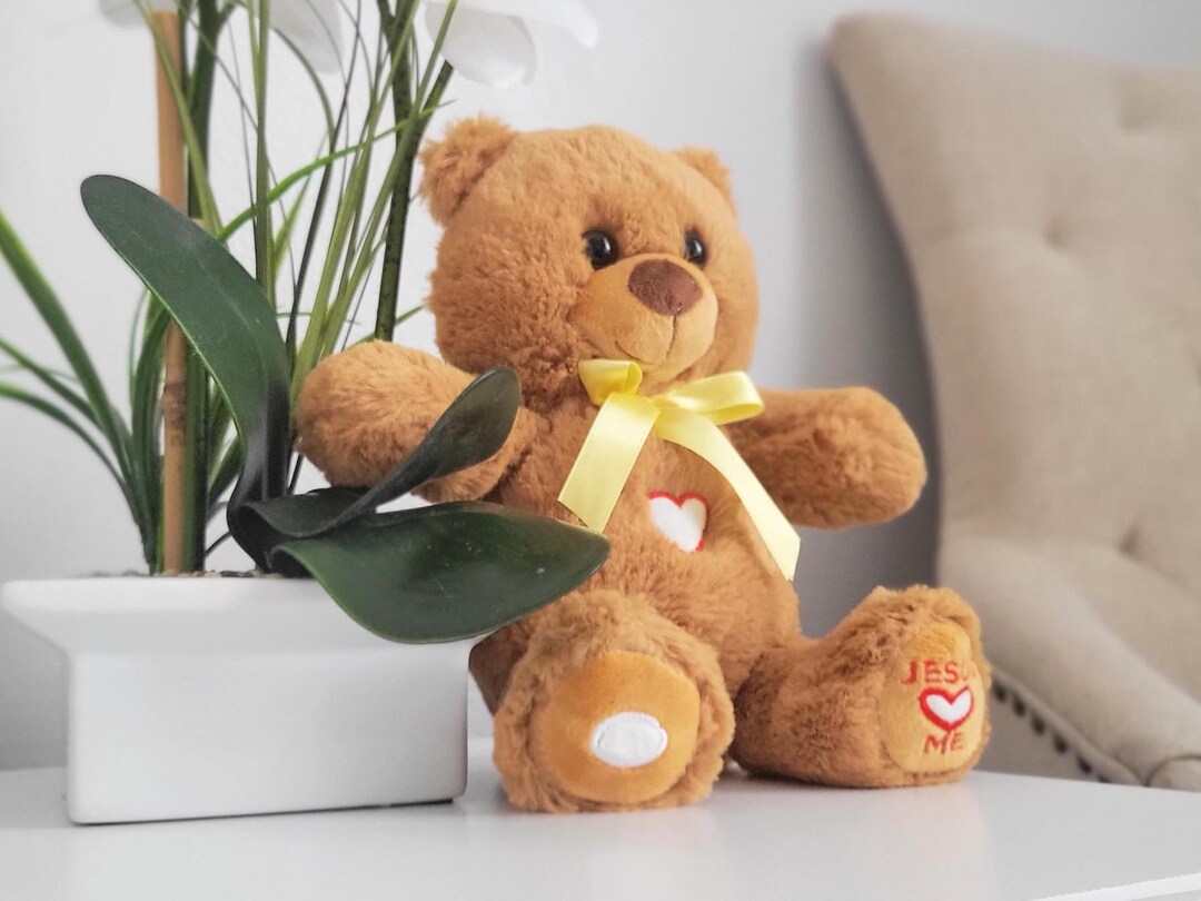 Plush Singing Children's Teddy Bear | Baby Shower Gift | Cuddly Toy ...