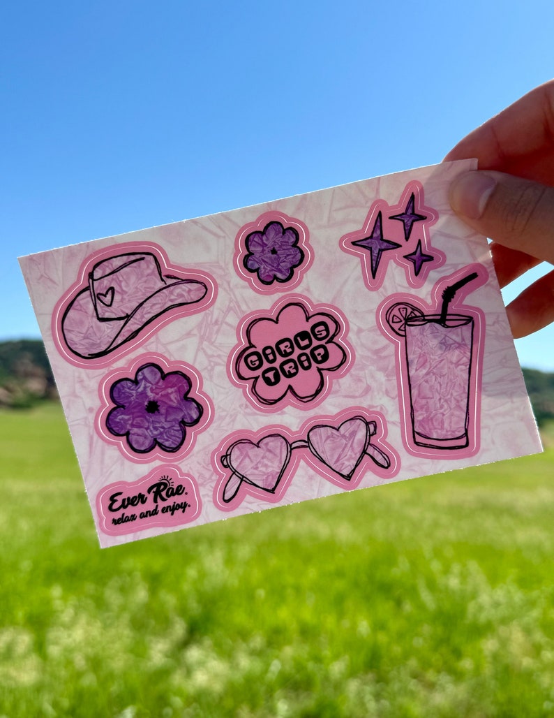 Girls Trip Stickers, Bachelorette Trip Stickers, Vacation Stickers ...