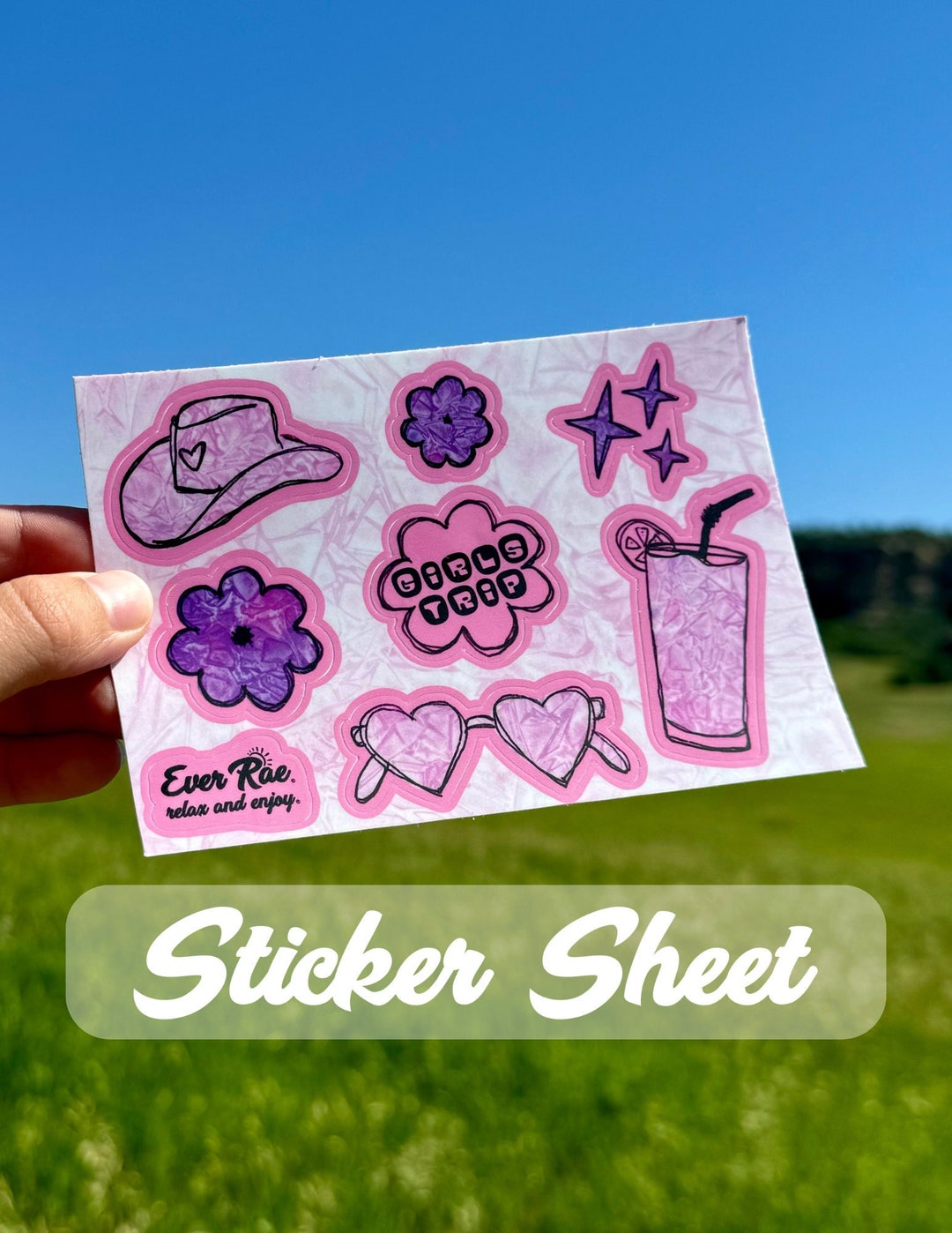 Girls Trip Stickers, Bachelorette Trip Stickers, Vacation Stickers ...