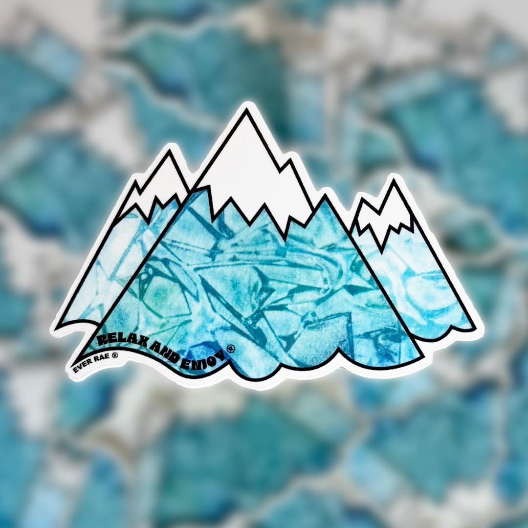 Mountains Sticker, Hiking Life Sticker, Colorado Sticker, Rocky ...