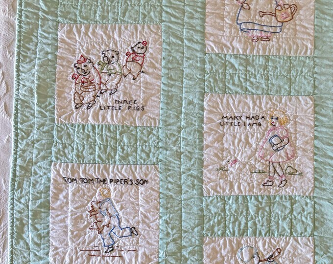 Vintage Cutter Quilt Remnants, Fragments, Scraps, Blocks, Handmade ...