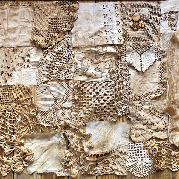 Tattered Fabric - Etsy