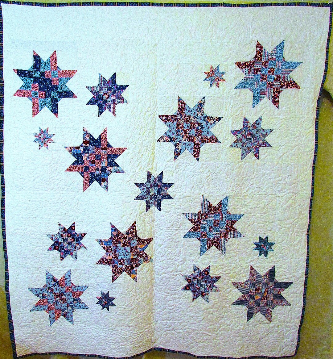 Stars on Stage Full Sized Quilt - Etsy