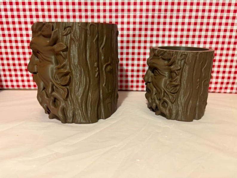 Green Man Planter Pot – Nature-inspired 3D Printed Plant Holder - Etsy ...