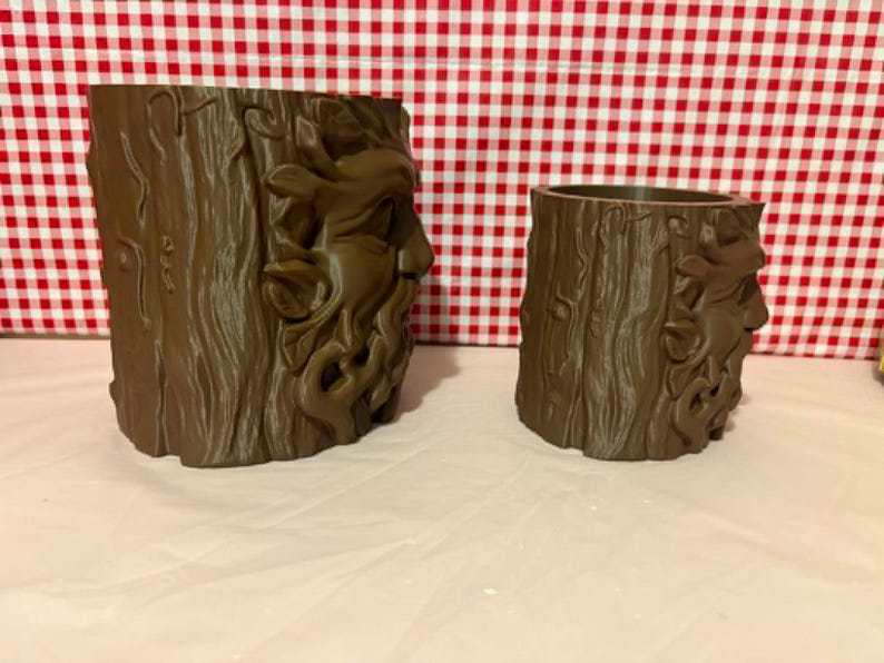 Green Man Planter Pot – Nature-inspired 3D Printed Plant Holder - Etsy ...