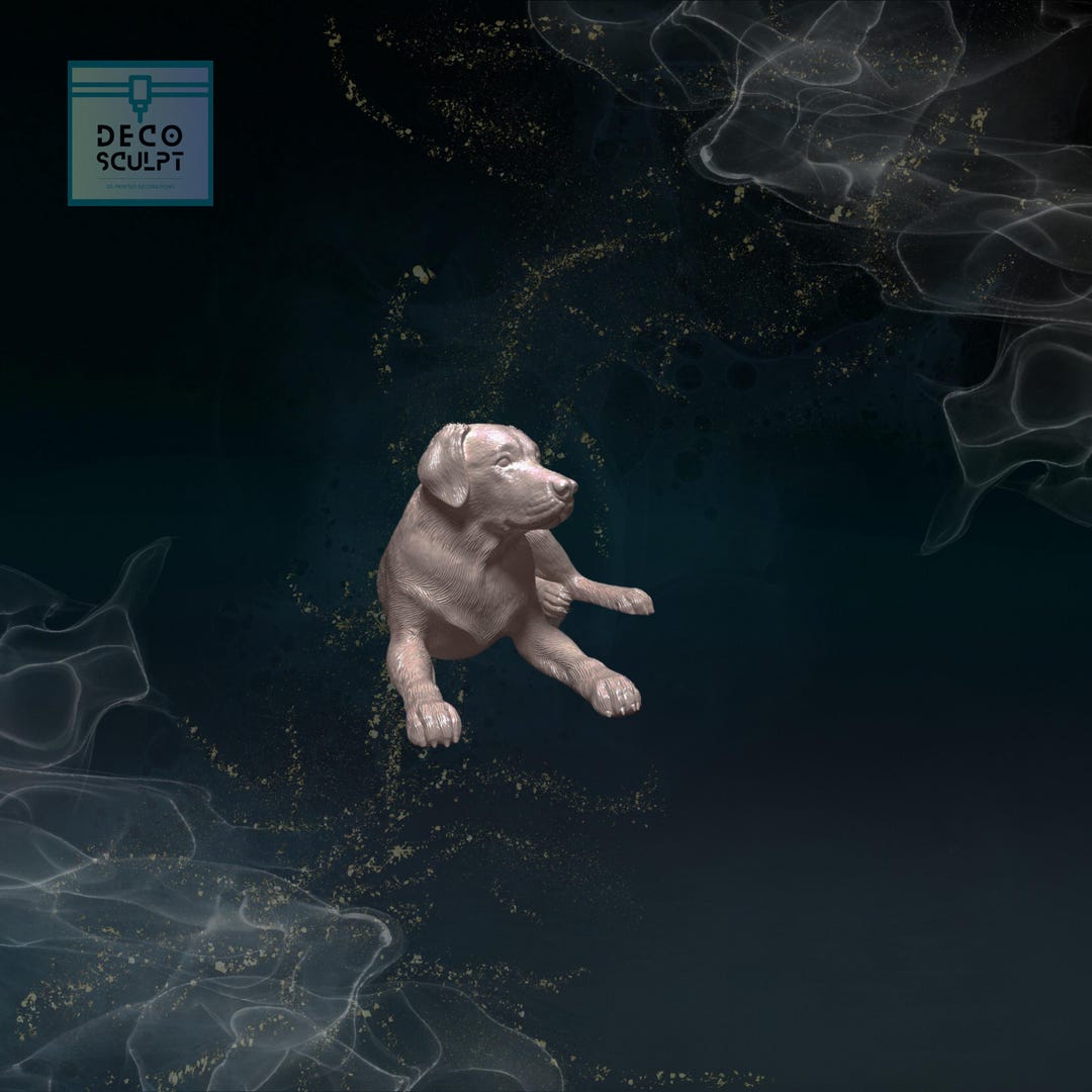 3D Labrador Figurine: Realistic Pet Memorial Sculpture - Etsy