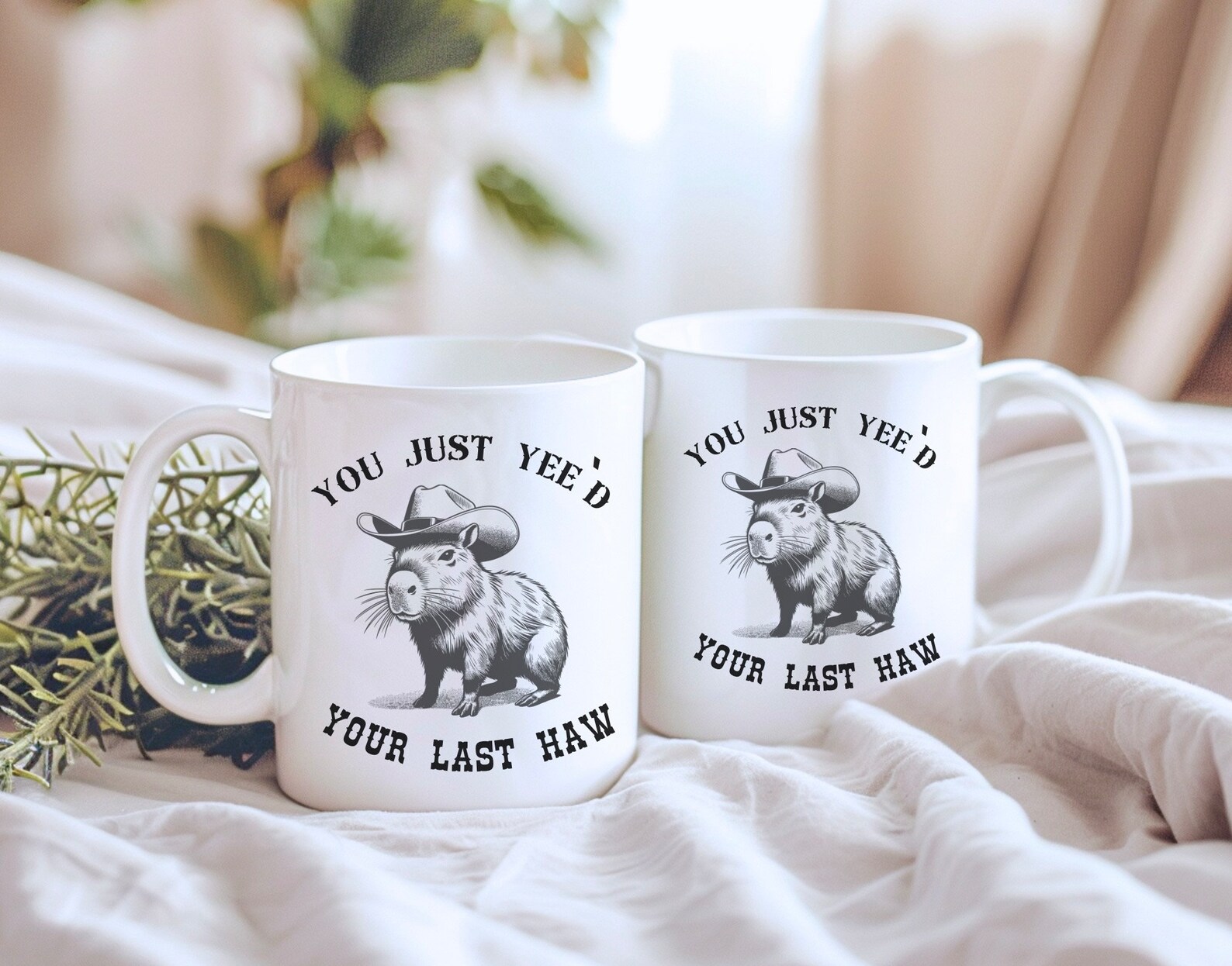 Capybara, Capybara Cowboy, Cowboy Capybara, Capybara Mug, Capybara Gift ...