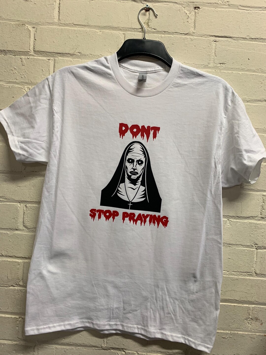 Valak T-shirt the Nun Horror Shirt Halloween Merch Autumn Designs ...