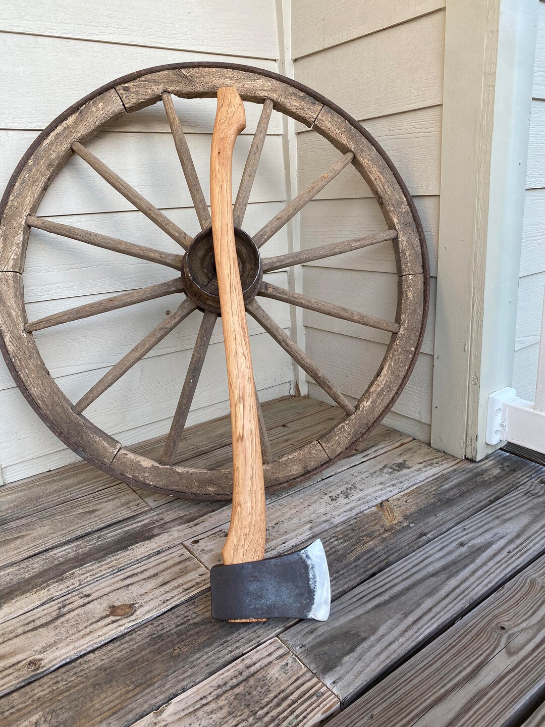 Vintage Restored Craftsman Forest Axe, Felling Axt, Hand Carved Axt - Etsy