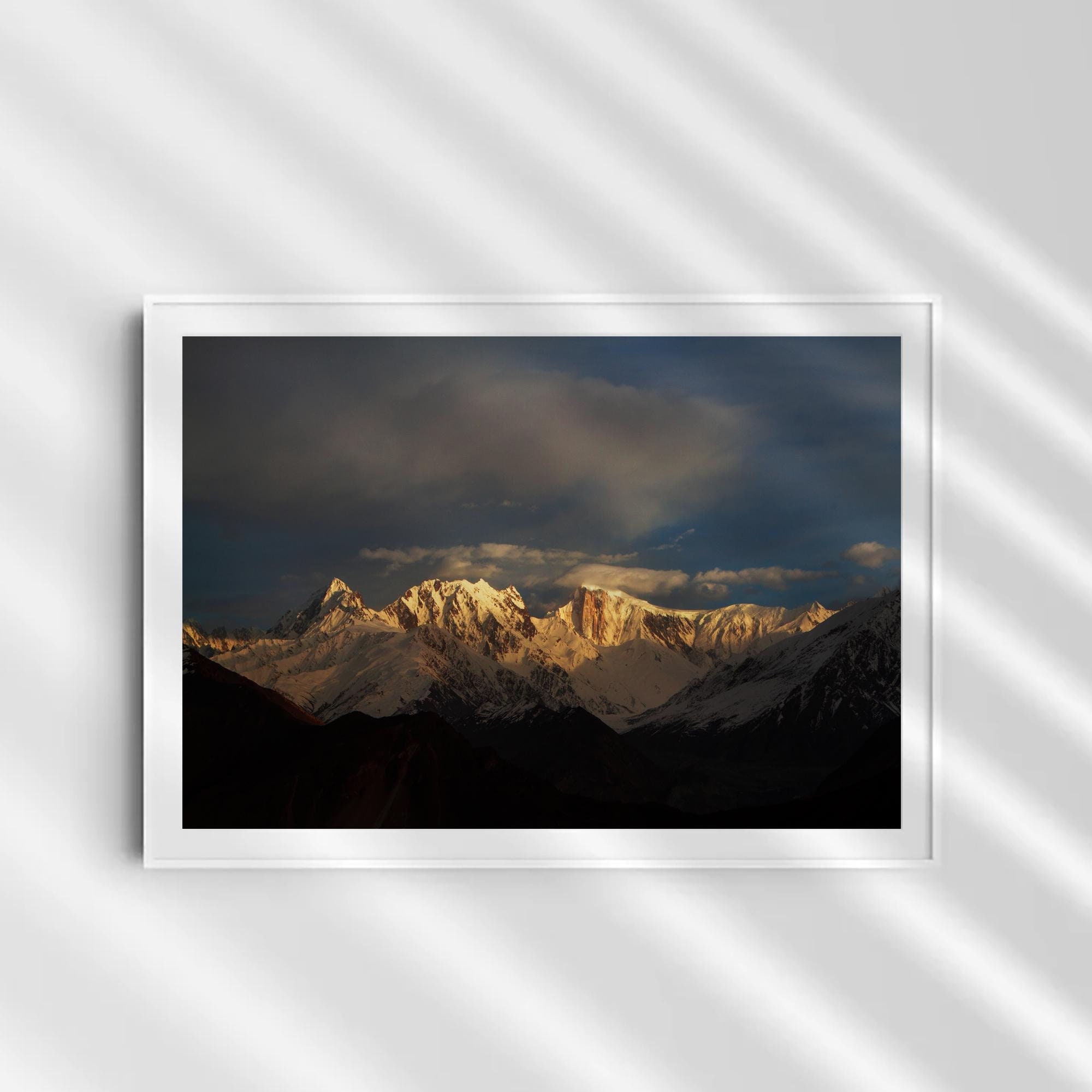 Mountain Sunset Digital Download, Landscape Photography, Nature Wall ...