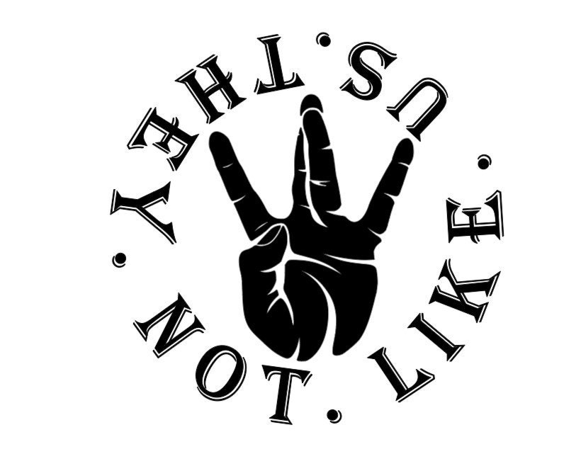 They Not Like Us - Logo Design Svg for Shirts - Etsy