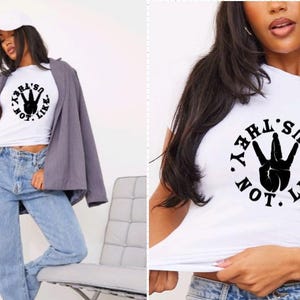 They Not Like Us - Logo Design Svg for Shirts - Etsy