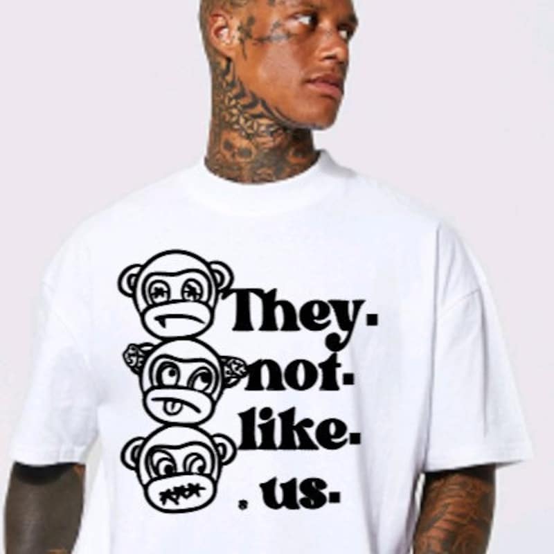 They Not Like Us Svg - Etsy