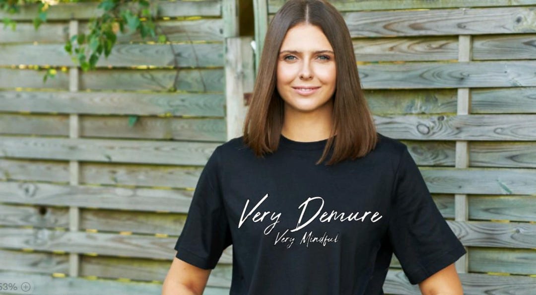 Very Demure, Very Mindful Cute Viral Fashionable T-shirts - Etsy