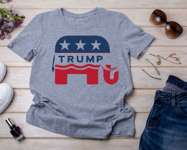 Trump Elephant SVG | Patriotic Design | Digital Download | Republican ...