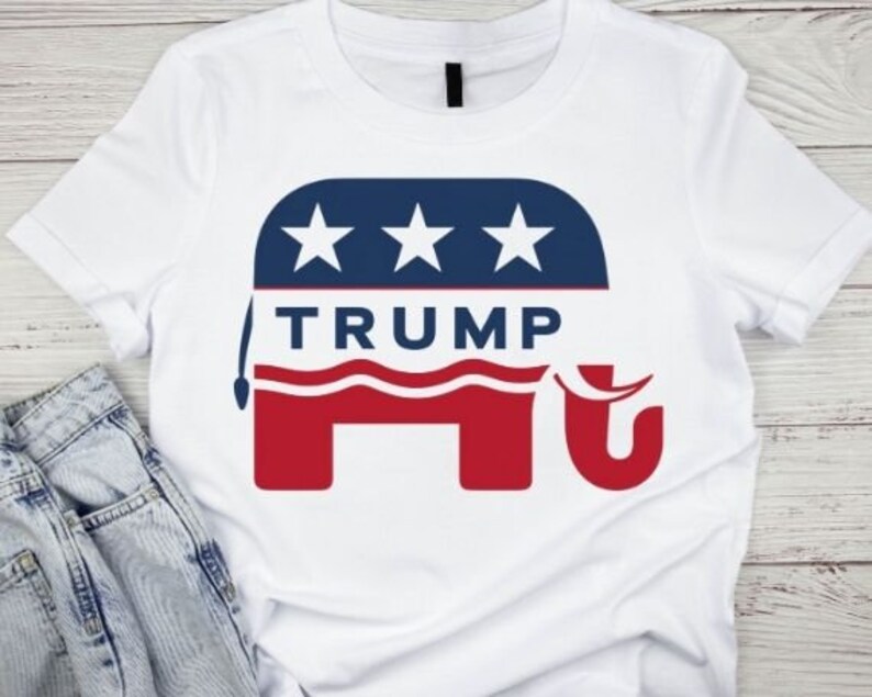 Trump Elephant SVG | Patriotic Design | Digital Download | Republican ...