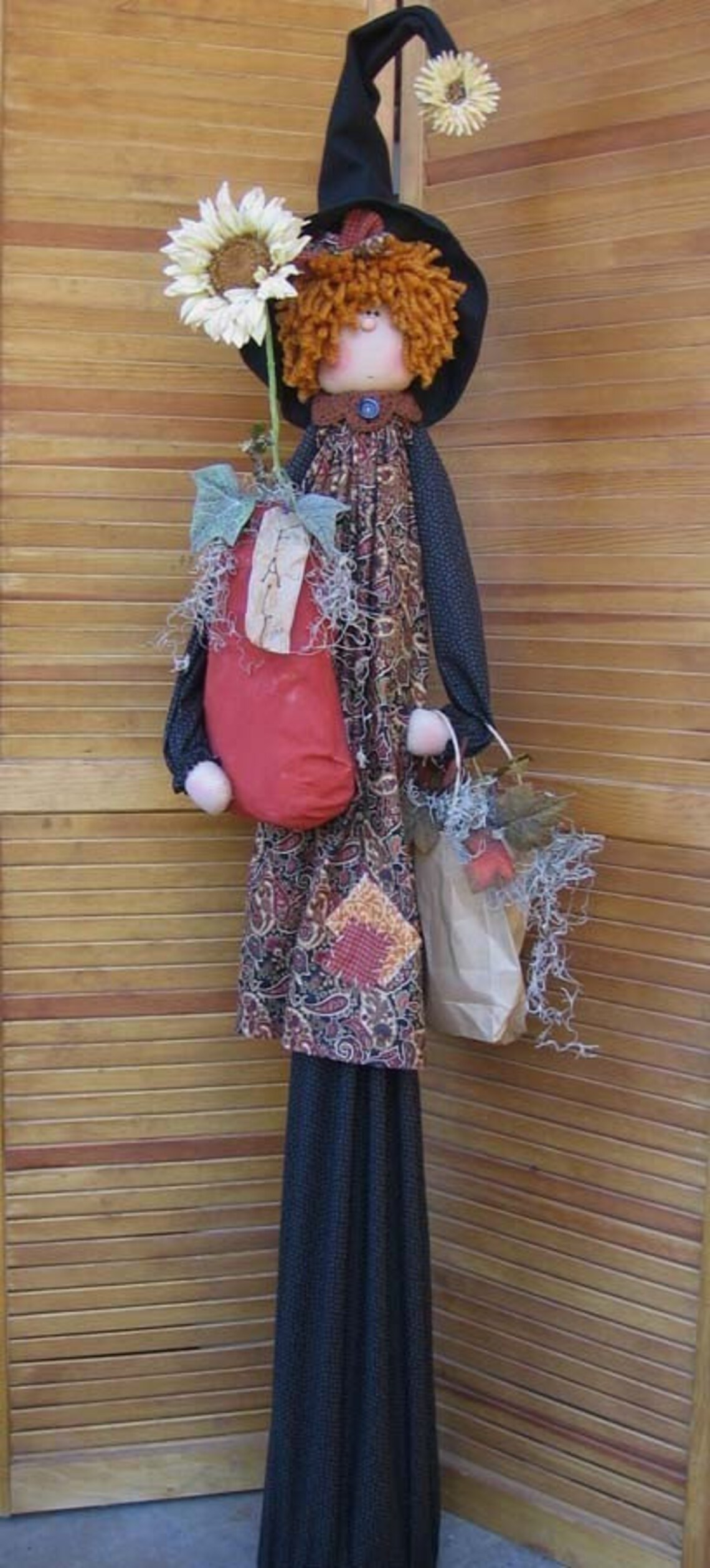 Tall -n- Skinny Halloween Witch E Pattern - Etsy
