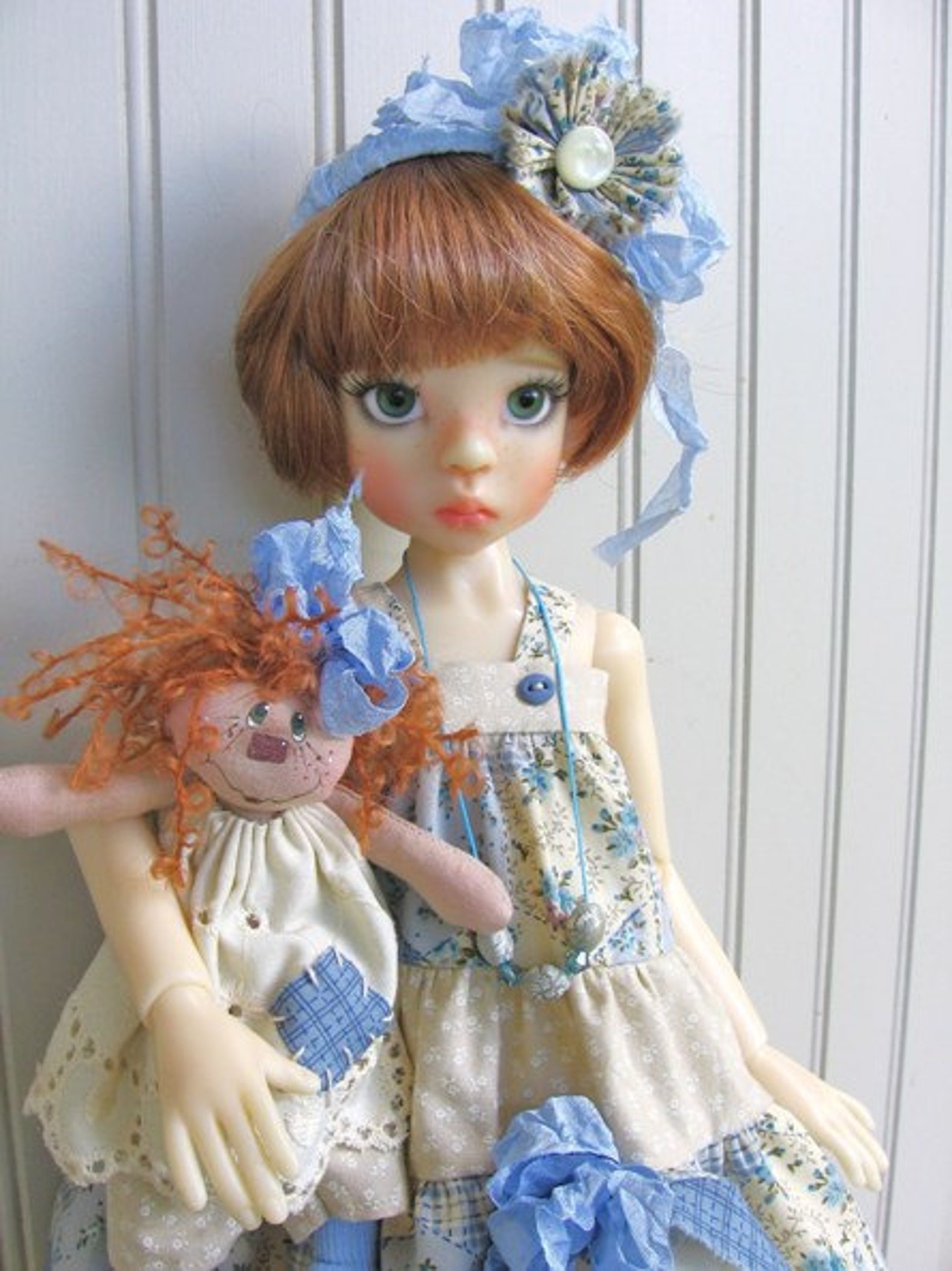 E Pattern..my Dolly and Me..msd Doll Outfit and Wilabee Rag - Etsy