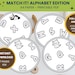 Match It!spot It! Dobble Letter Game Cards! Learning While Having Fun ...