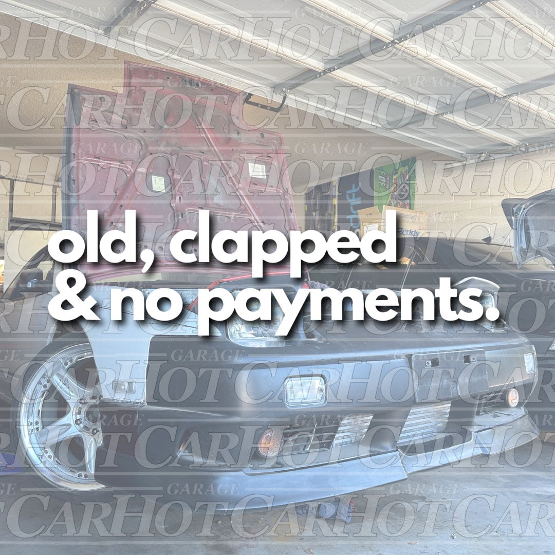 Old, Clapped, & No Payments Funny Decal Sticker Car Life JDM Stance - Etsy