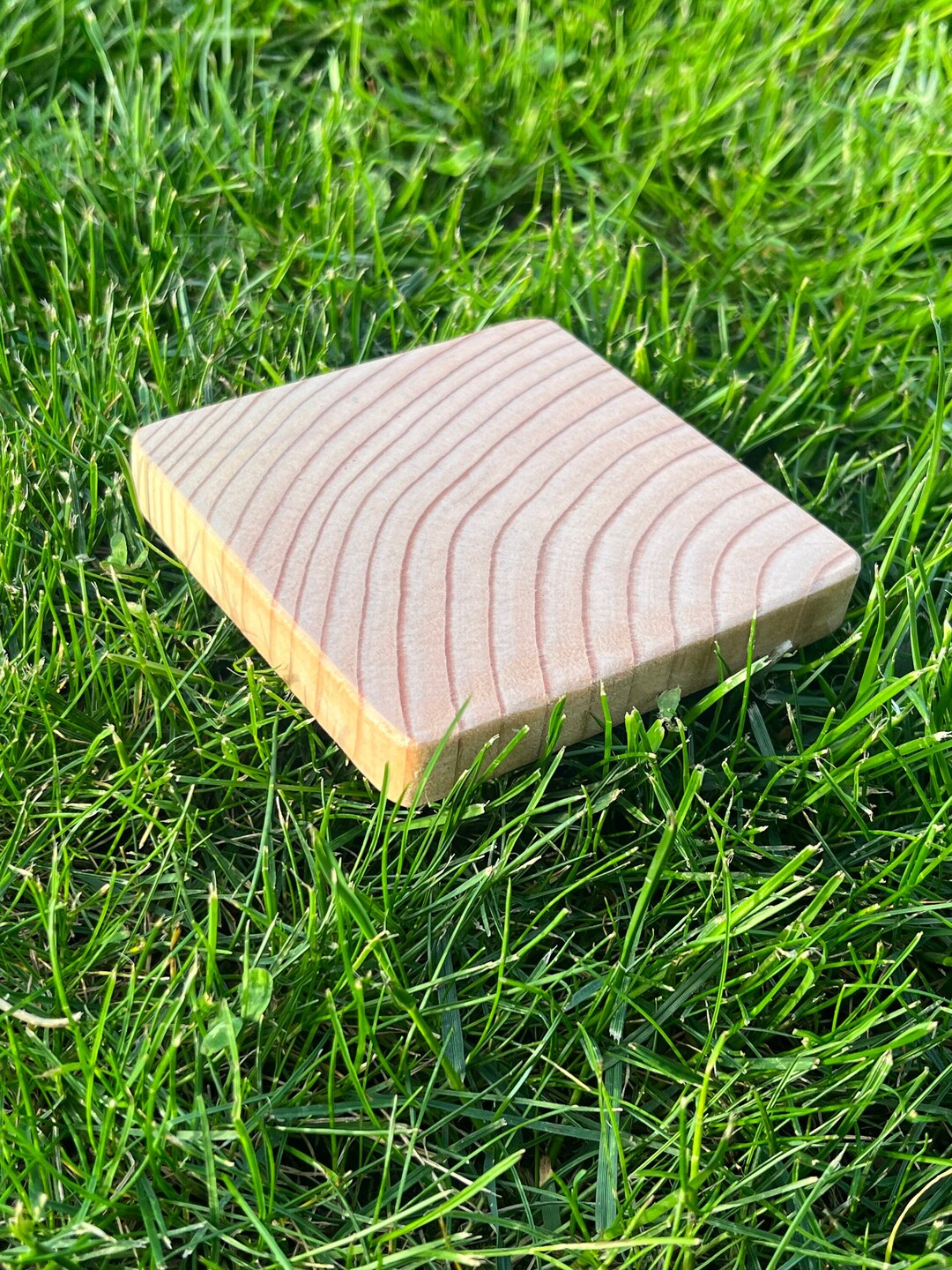 Douglas Fir Wood End Grain Coasters (pack of 4) - Etsy