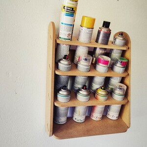 Spray Can Storage, Aerosol Can Storage Rack, Spray Paint Holder, Garage ...
