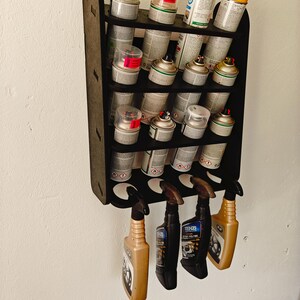Spray Can Storage, Aerosol Can Storage Rack, Spray Paint Holder, Garage ...