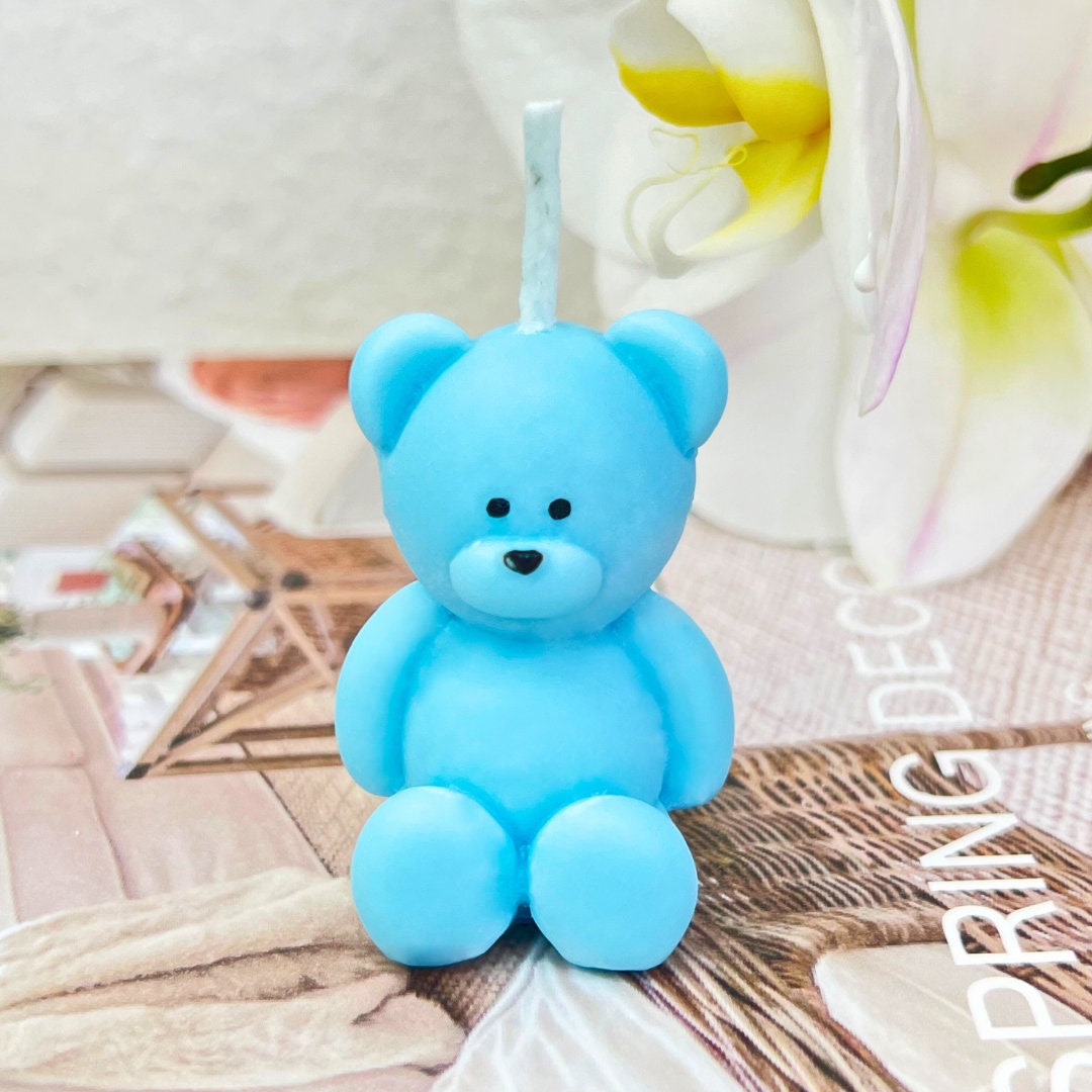 Mini Teddy Soy Candle , Whosale Candles, Adorable Vegan Gift, Eco ...