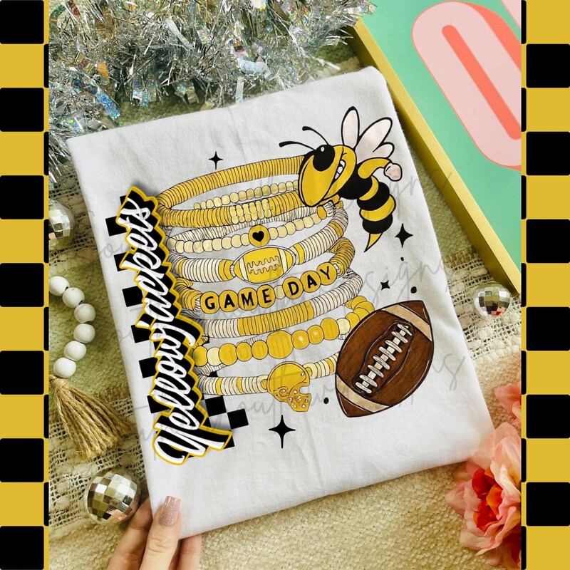 Yellow Jackets Shirt - Etsy