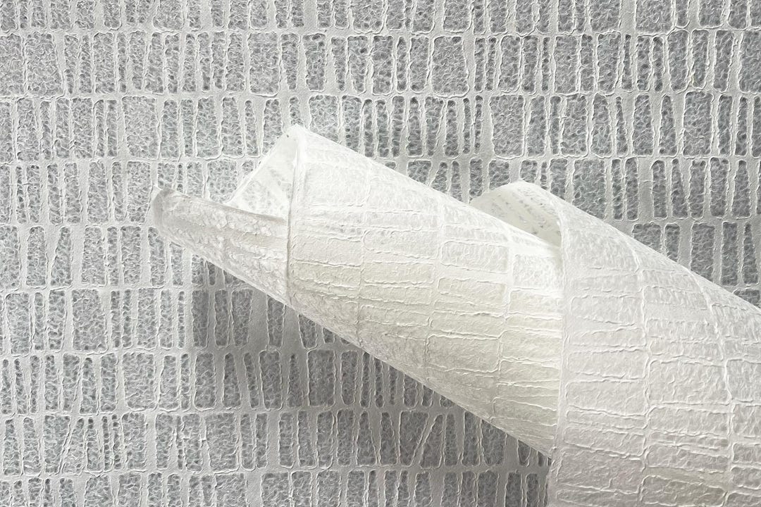 Handmade Mulberry Lace Paper: Organic Bricks Pattern, Translucent Craft ...