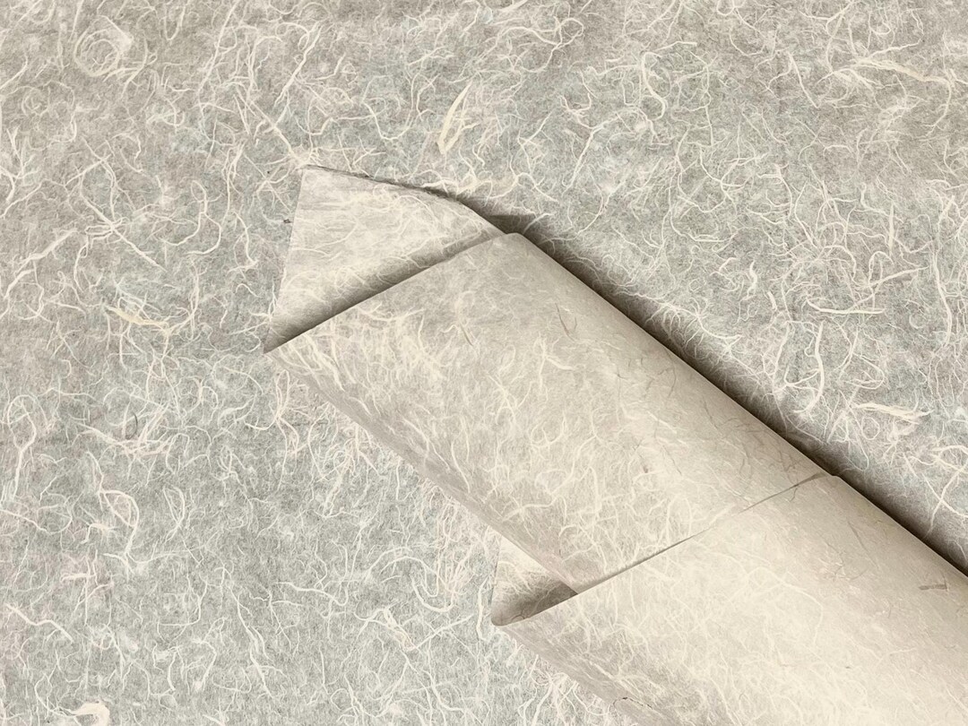 Large Natural Thin Mulberry Paper, Unryu Washi Sheets for Arts & Crafts ...