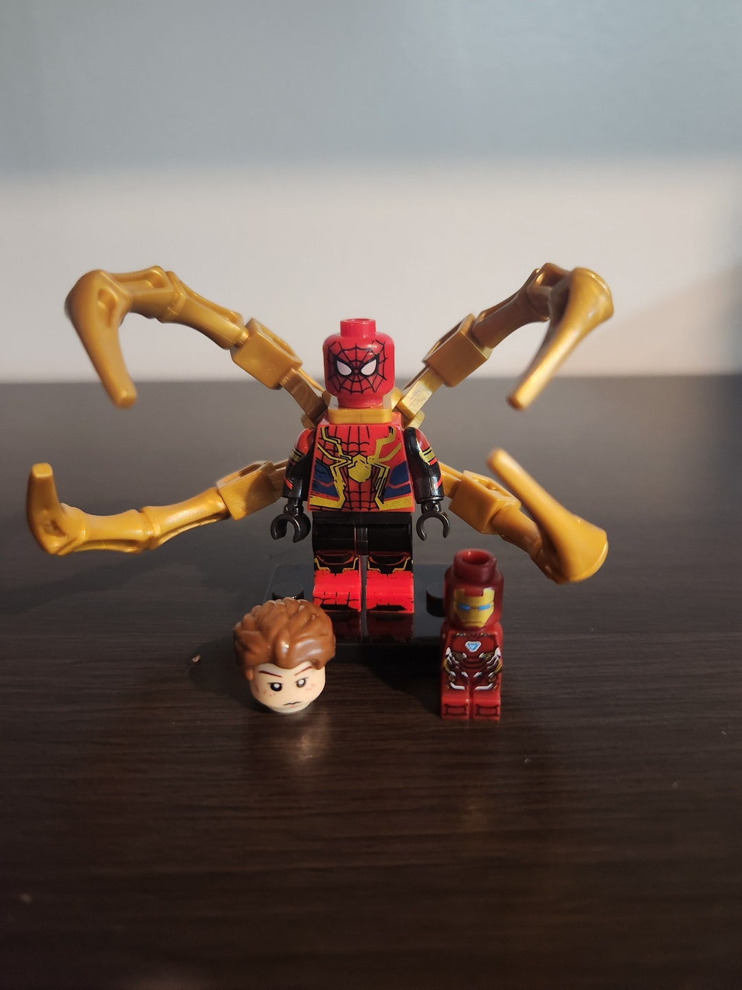 Iron Spider Man Mini Figure - Etsy