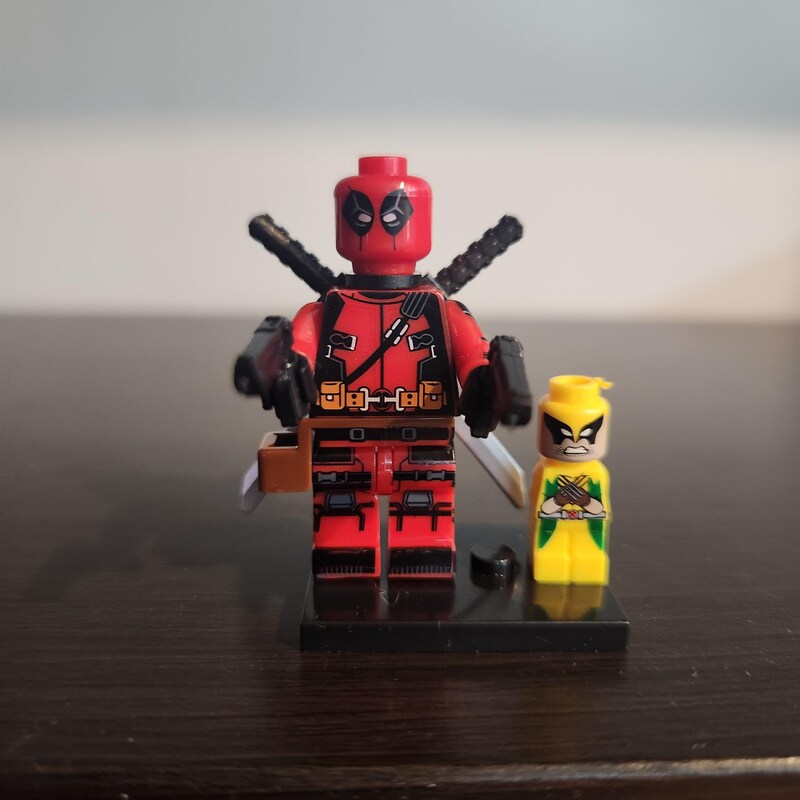 Deadpool and Wolverine Minifigure - Etsy