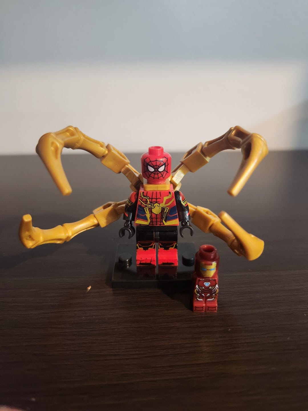 Iron Spider-man Mini Figure - Etsy