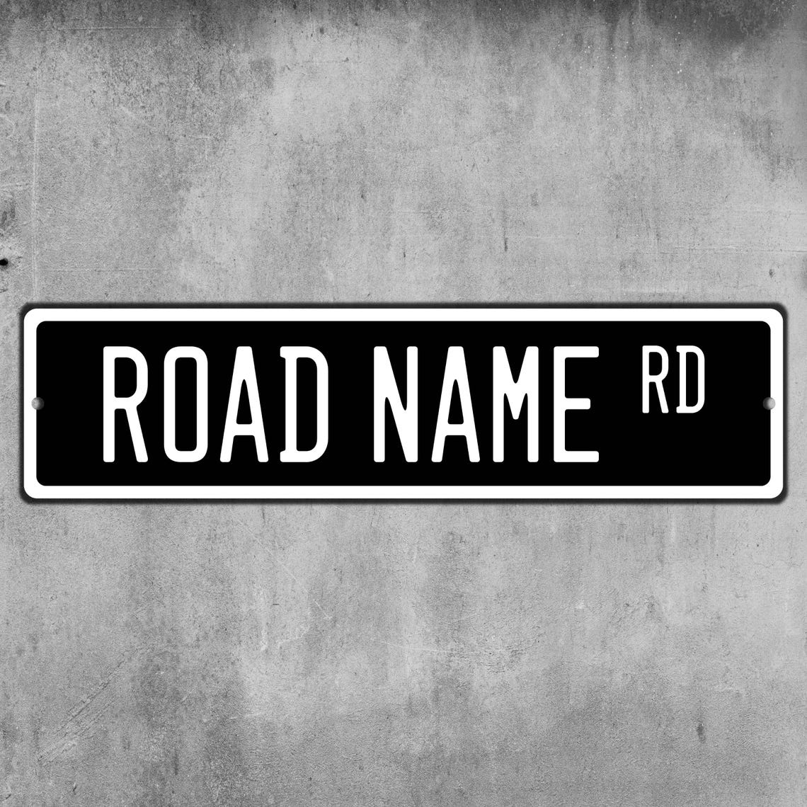 Personalized Road Sign, Custom Metal Street Plaque With Your Text for ...