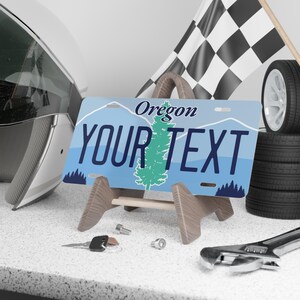 OREGON Custom License Plate for Cars, Trucks, Motorcycle and Bicycle ...