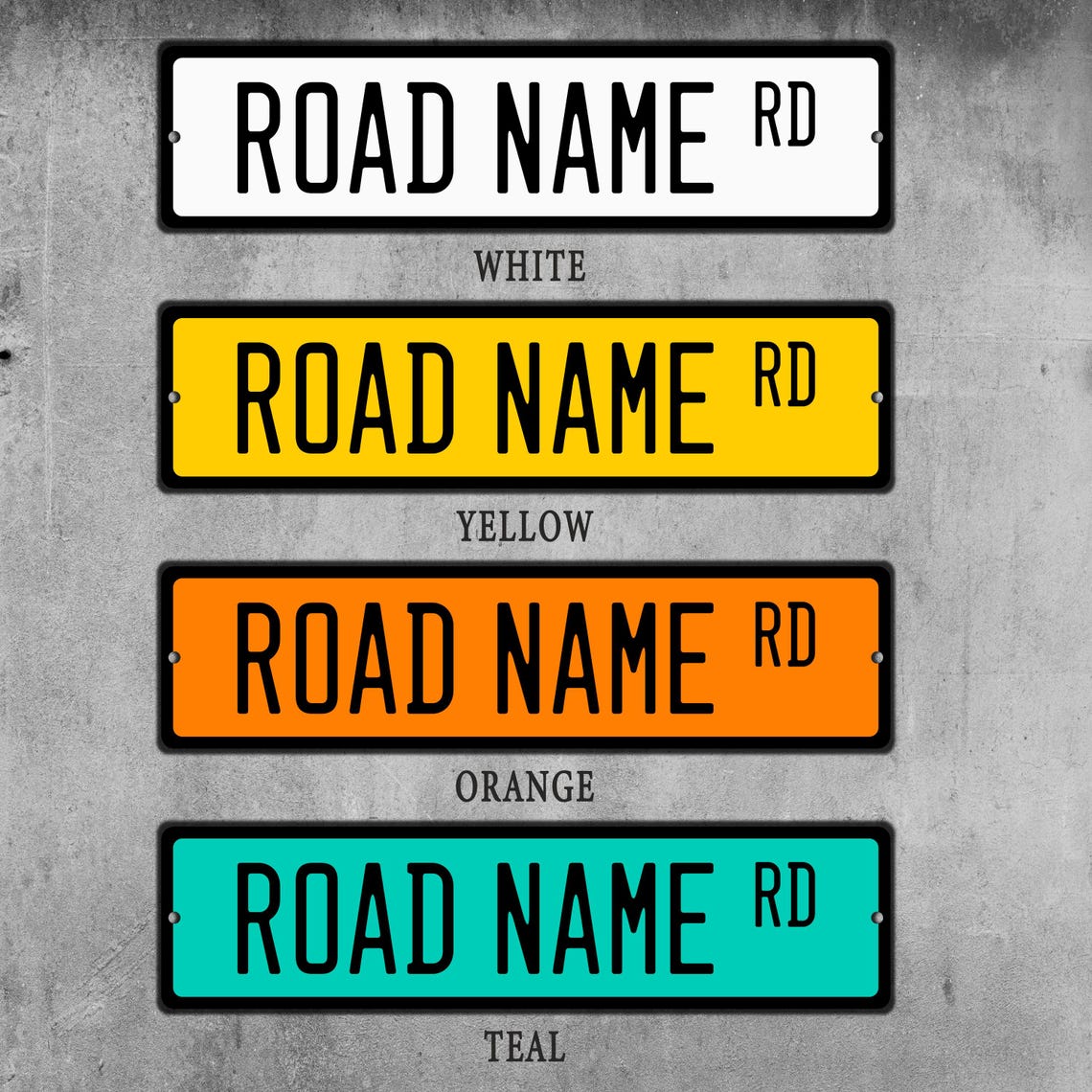 Custom Road Sign, Personalized Metal Street Plaque for Home, Cottage or ...
